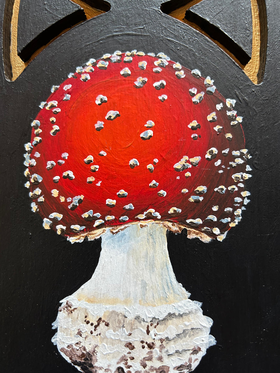 Gothic Arch Fungi Wall Panel – A Forest of Shadows